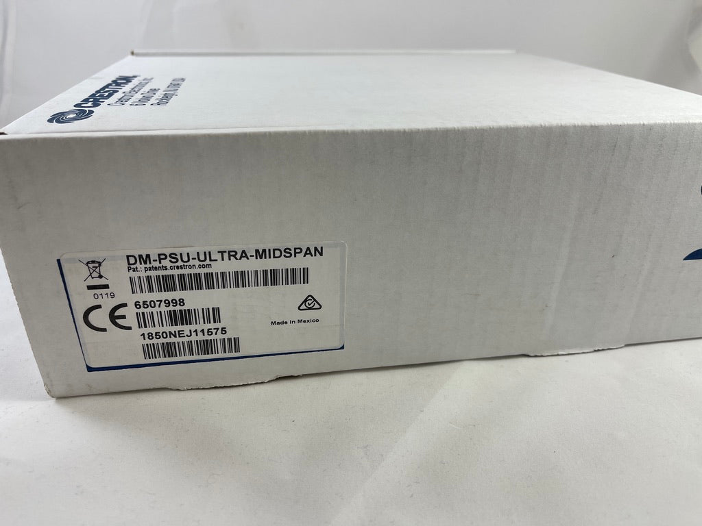 NEW! Crestron DM-PSU-ULTRA-MIDSPAN - Power Injector Digital Media PoDM ...