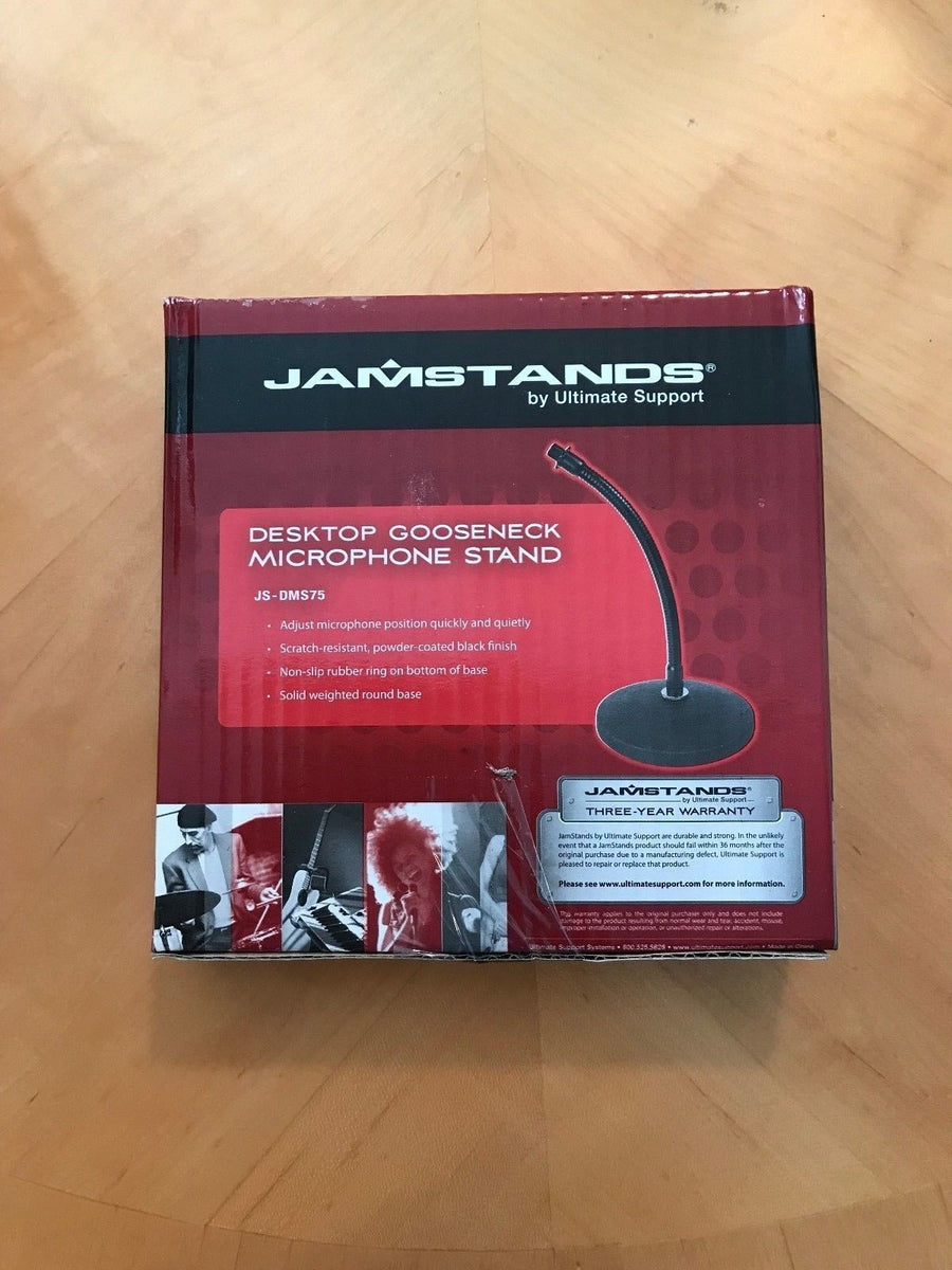 NEW! Jamstands Ultimate Support 17311 Gooseneck Mic Stand JS-DMS75 ...