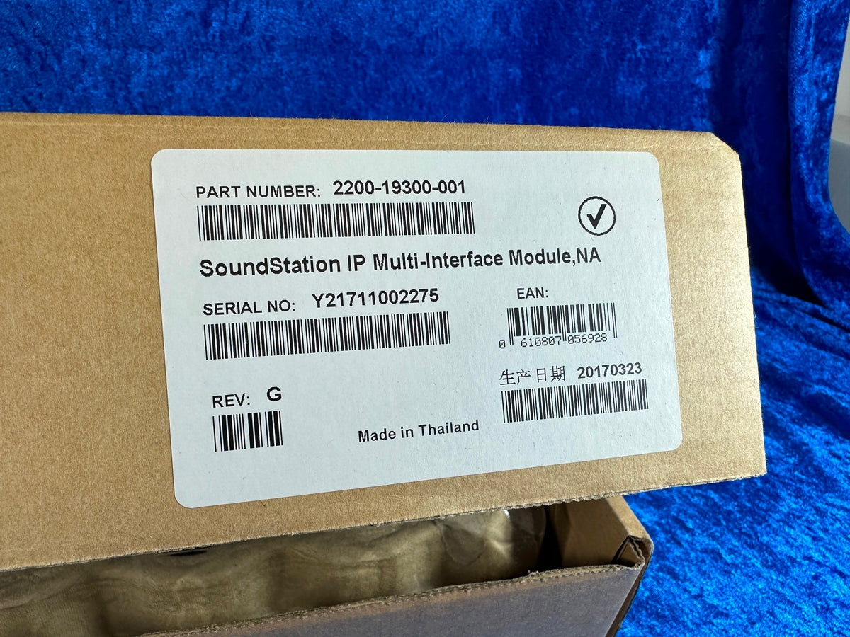 NEW! Polycom 2200-19300-001 Sound Station IP Multi-Interface Module ...