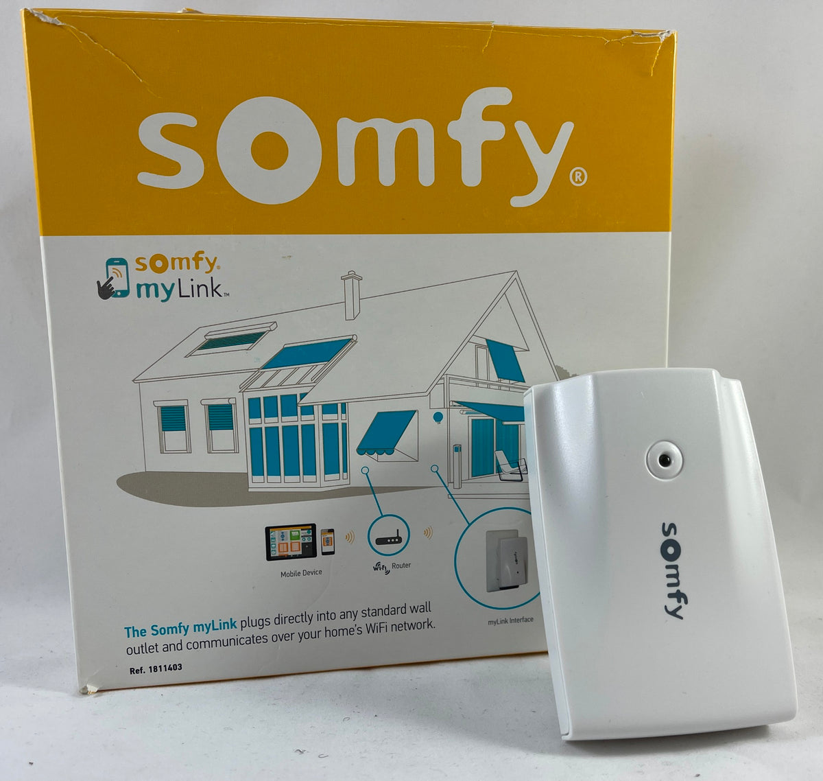 Somfy MyLink Interface Wifi to RTS - Shade Controller App Interface 18 ...
