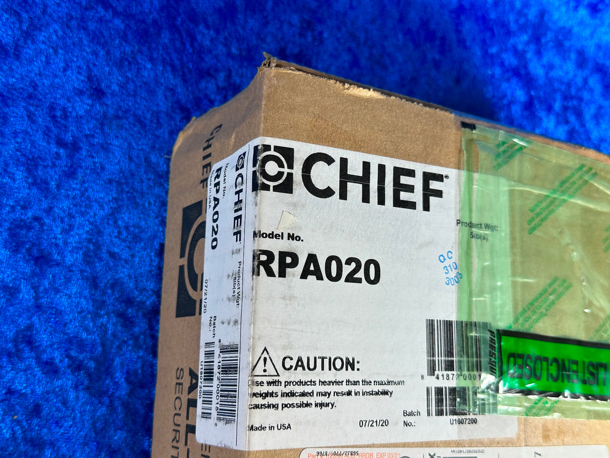 NEW! Chief RPA-020 Inverted Custom Projector Mount – Custom Integrator ...